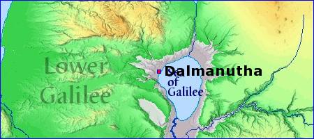 Map - Dalmanutha - BibleBento.com